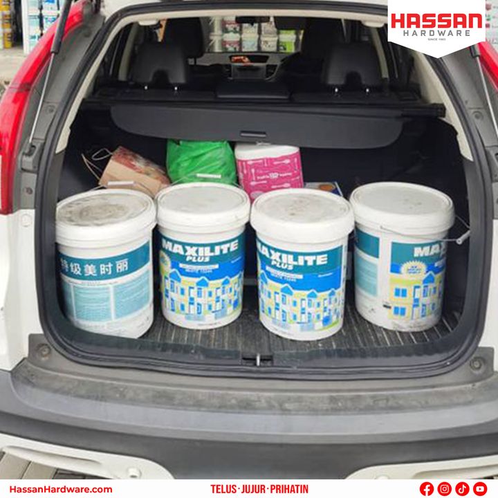 Maxilite Plus - Cat Khas untuk Siling Anda - Hassan Hardware Pasir Tumboh